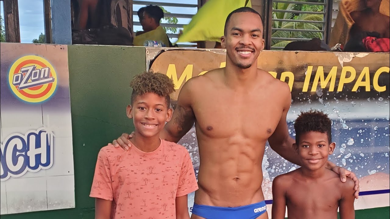 Visit from Suriname Two-time Olympian Champion Renzo Tjon A Joe - YouTube