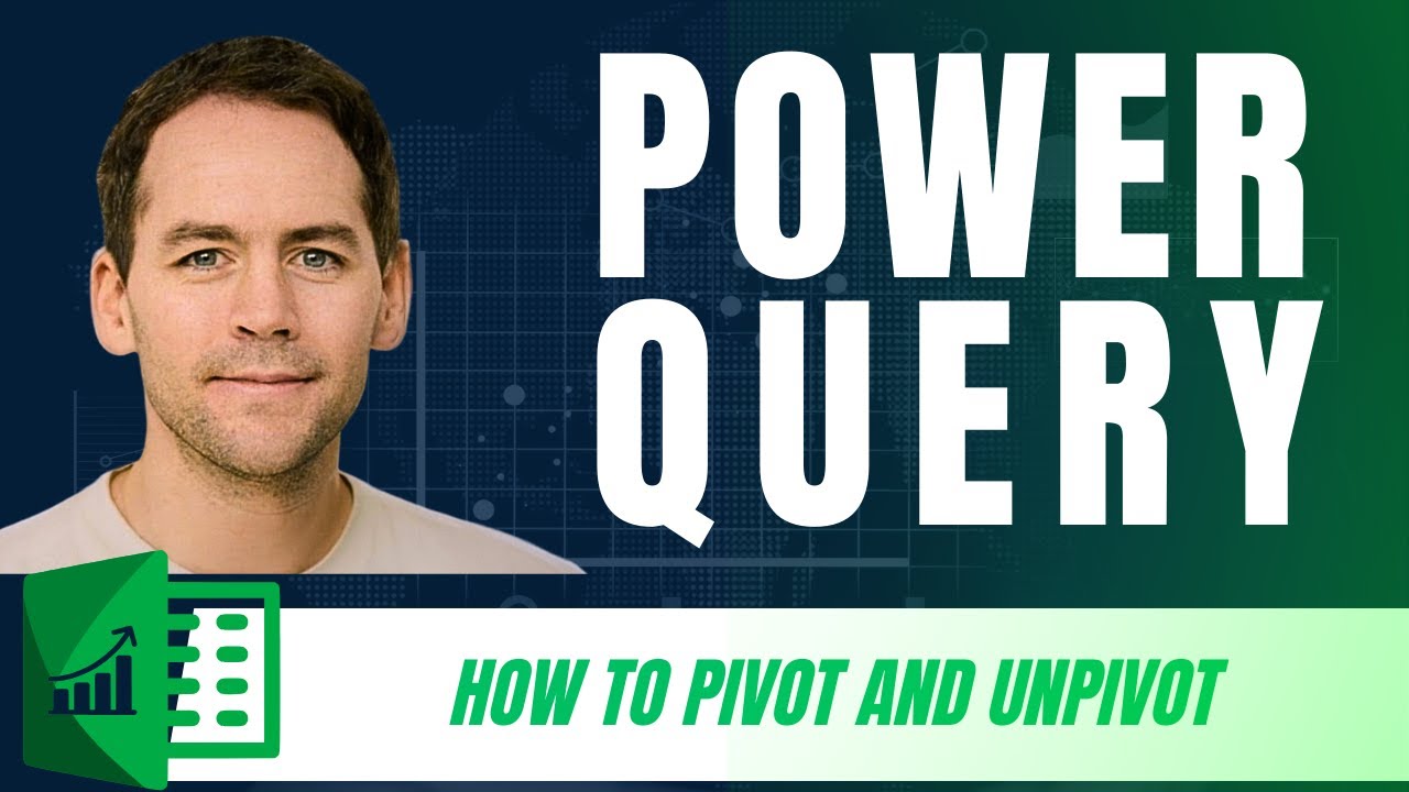 How To Pivot And Unpivot Data With Power Query Youtube
