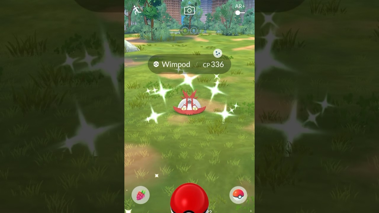 Shiny Wimpod Pokémon GO - YouTube