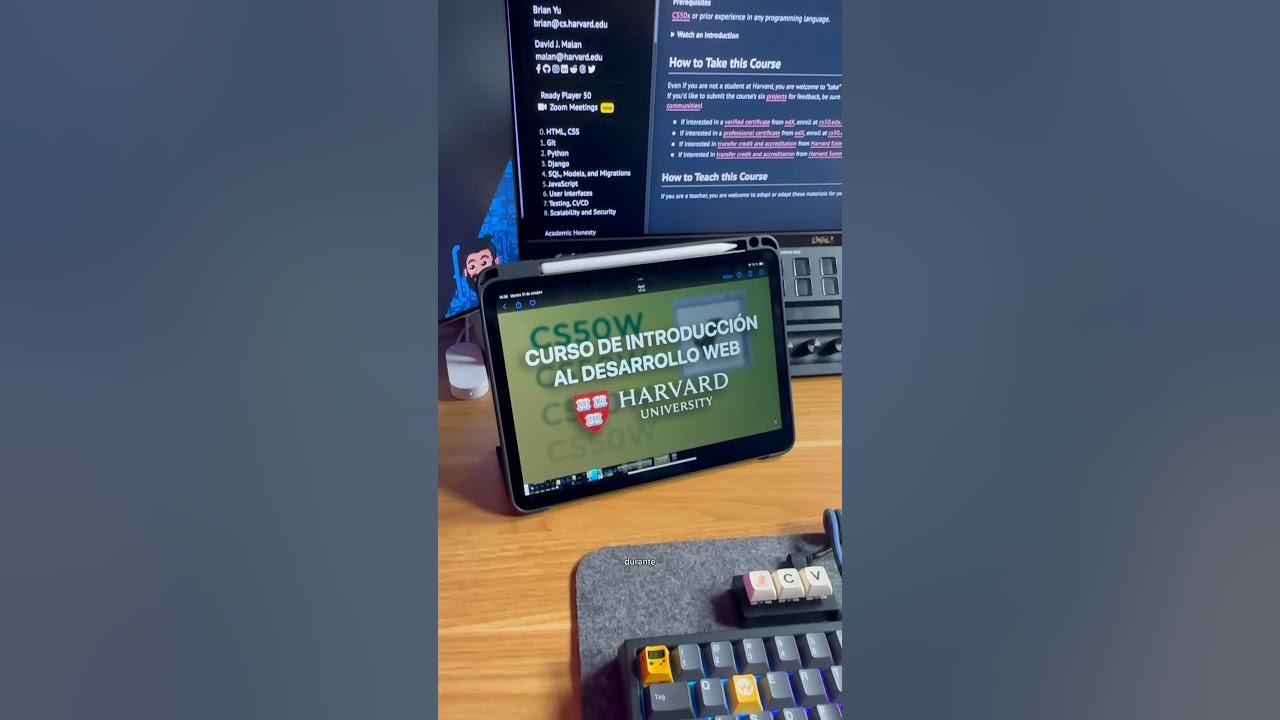 Estudia desarrollo Web con JavaScript y Python en Harvard - YouTube