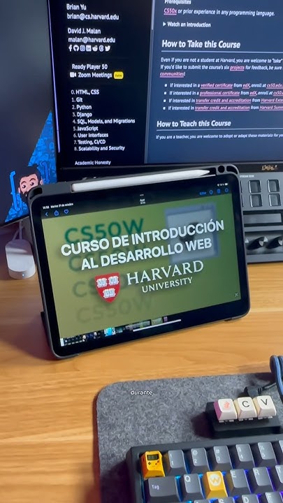 Estudia desarrollo Web con JavaScript y Python en Harvard - YouTube