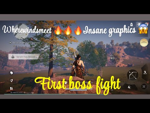 First boss fight in wherewindsmeet 🔥 - YouTube