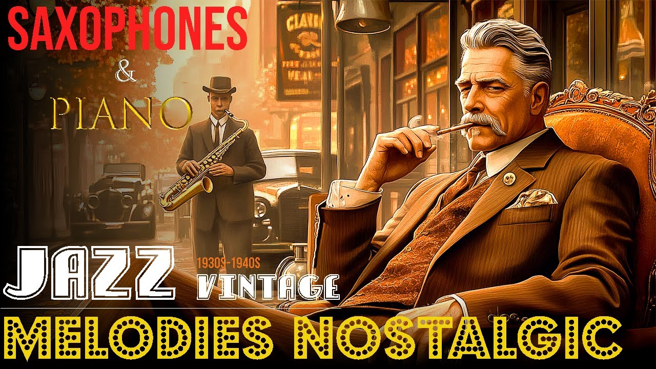 Melodies☕ Nostalgic: Vintage Jazz Cafe from the 1930s - 40s - YouTube