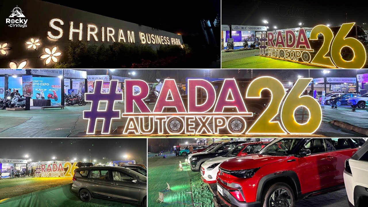 Raipur RADA AUTO EXPO 2026 🏎️| Luxury Car, Bikes & Future Tech 😍 ...