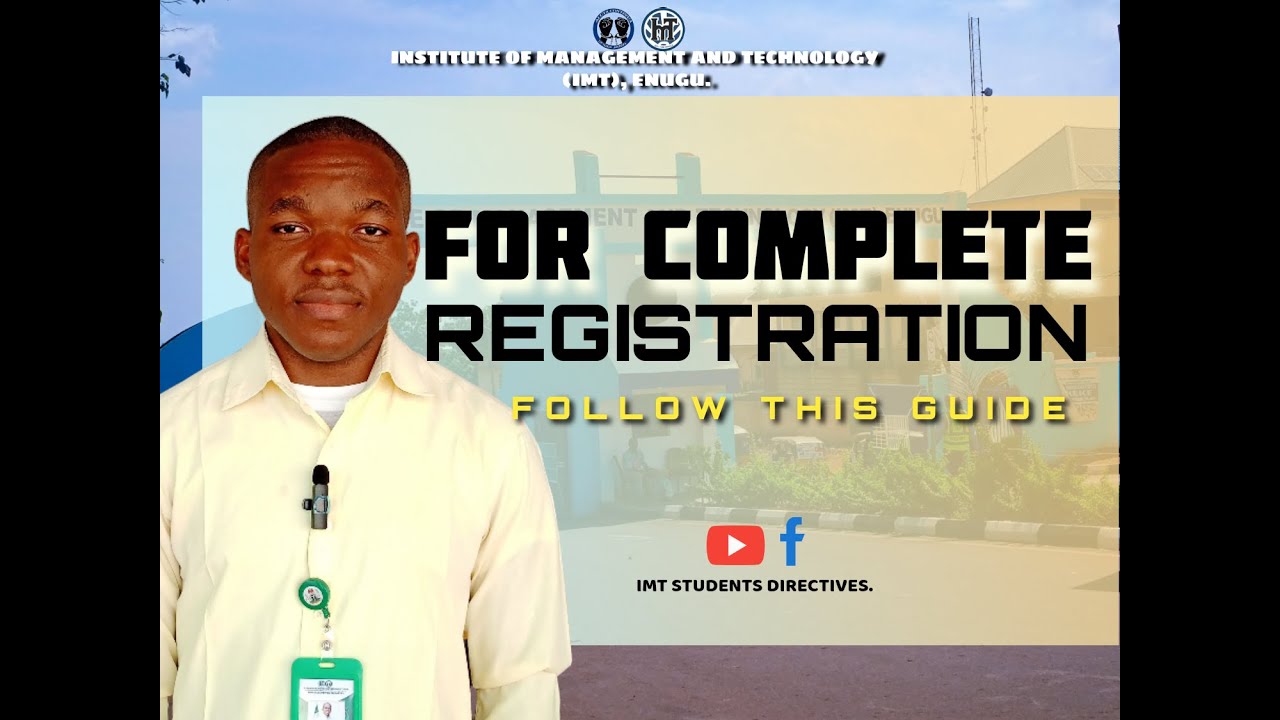 COMPLETE REGISTRATION GUIDE FOR ND/HND AND DEGREE NEW STUDENTS - YouTube