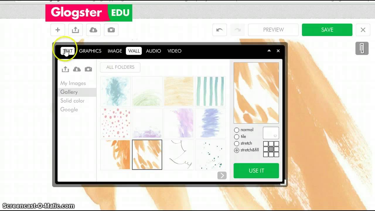 How to use Glogster - YouTube