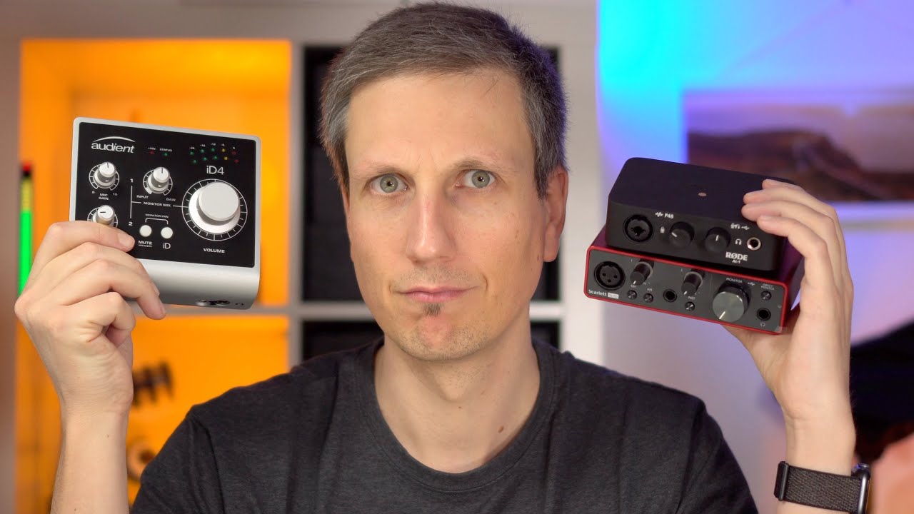 Das Beste Audiointerface für 100 € - Focusrite Scarlett Solo, Audient ...