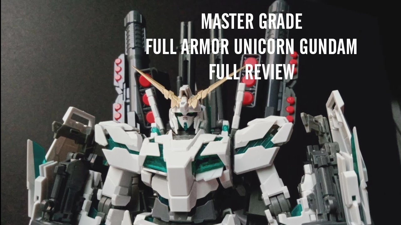 Master Grade Full Armor Unicorn Gundam Ver.Ka (Full Review) - YouTube