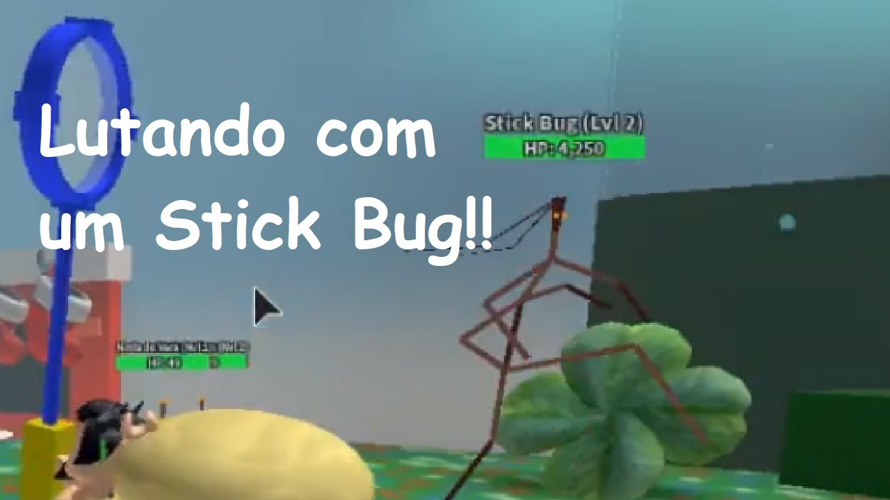 ENCONTREI UM STICK BUG!!! - Jogando Bee Swarm Simulator (Roblox) - YouTube