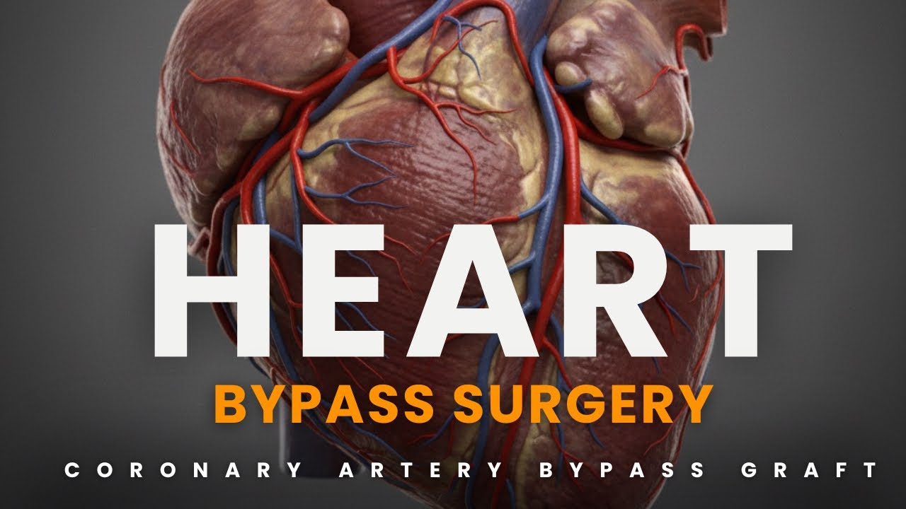 Heart Bypass Surgery 2025 I Coronary Artery Bypass Graft Animation 3D I ...