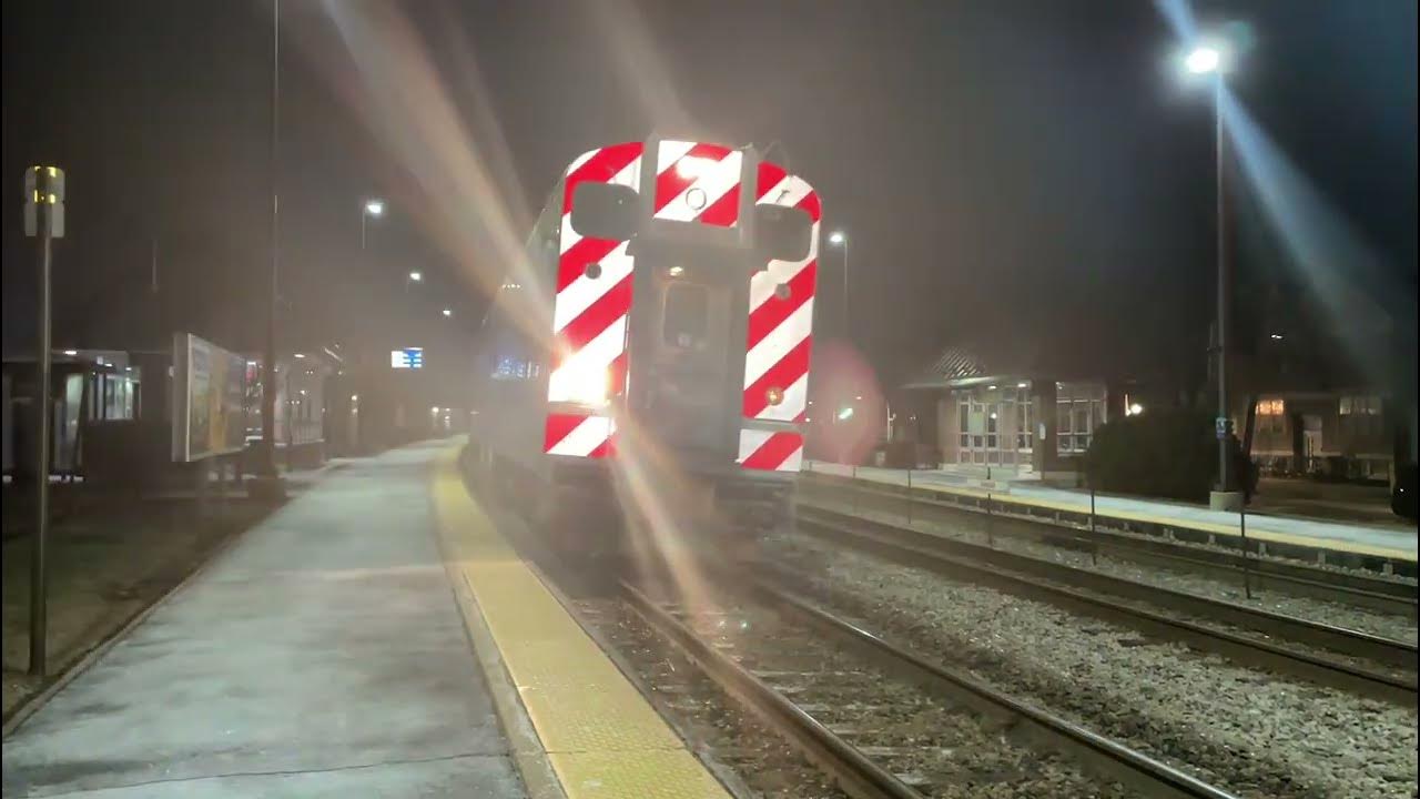 Galewood Tuesday, January 7, 2025 evening rush hour metra railfanning completed - YouTube