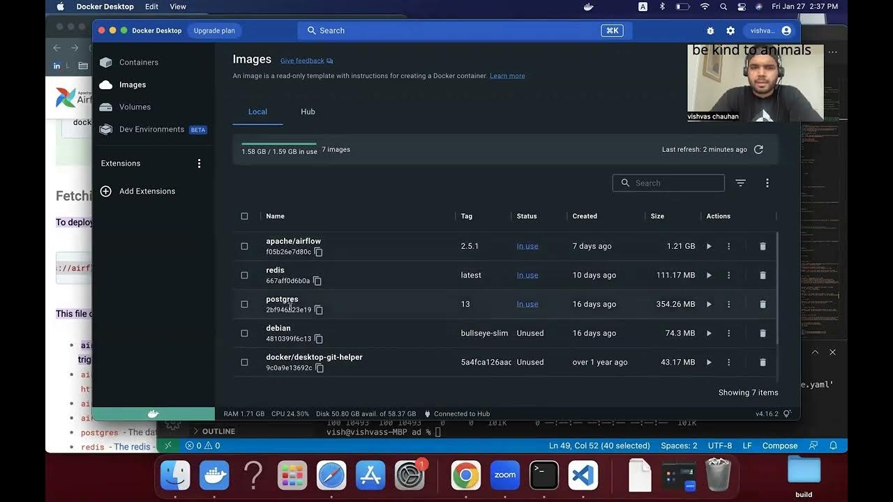 Understand: Apache-Airflow & Docker in 5 min setup and be ready to start adding DAGs. - YouTube