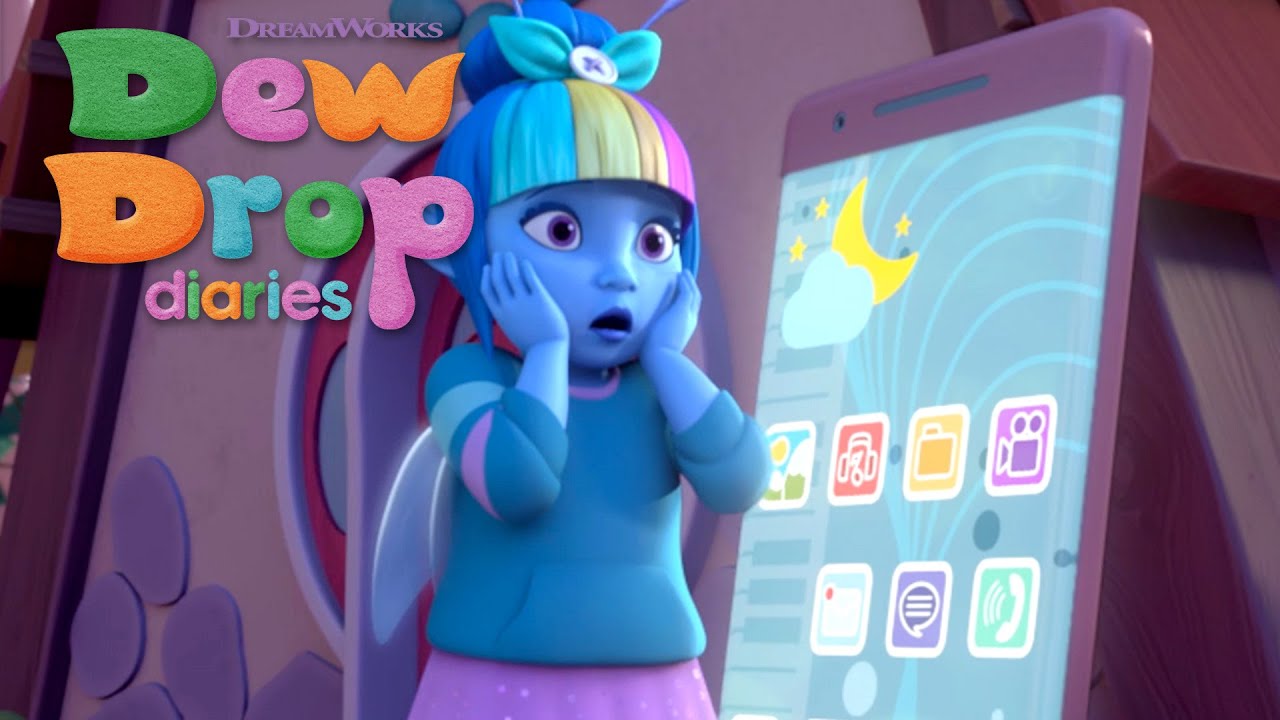 Using a Phone That's Bigger Than You! | DEW DROP DIARIES | Netflix ...