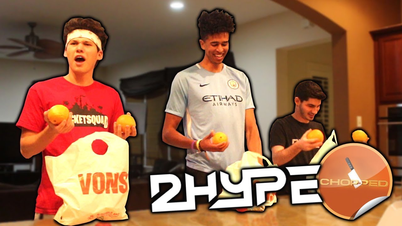2HYPE CHOPPED CHALLENGE! - YouTube