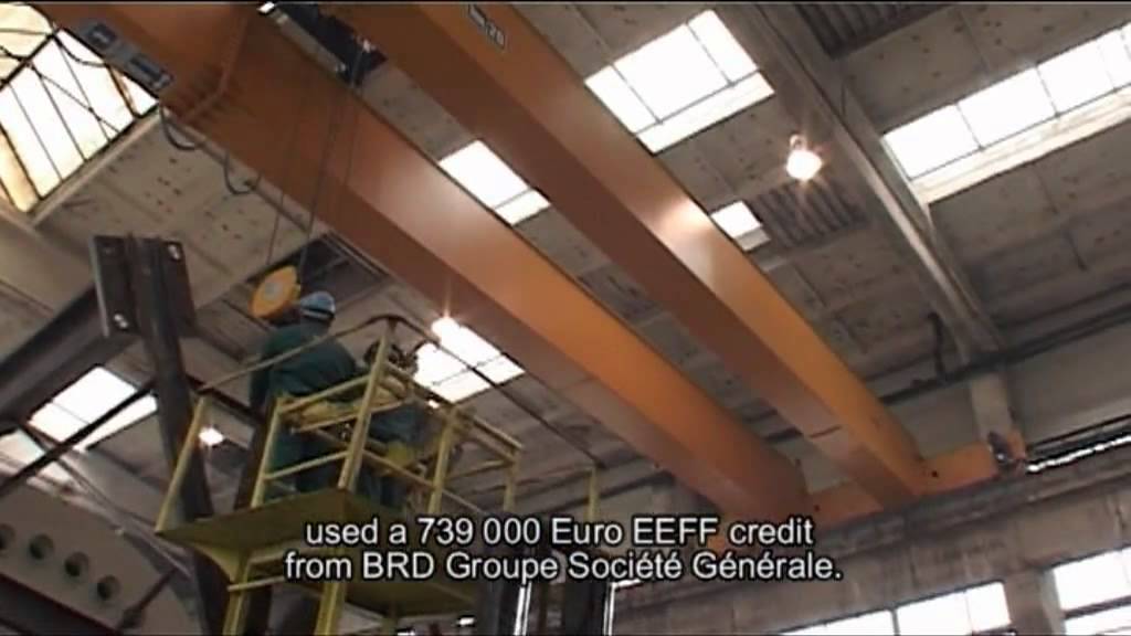 EU EBRD EEFF Movie BRD Beta Buzau Heavy Industry Welding Press Furnace ...
