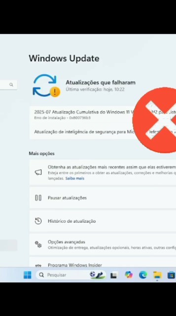 Atualizações que falharam | Erro no Windows Update Resolvido # ...