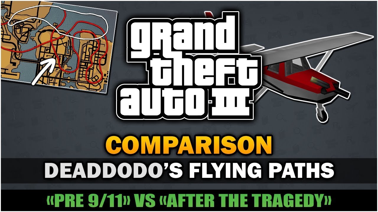 GTA 3 - Dead Dodo Flying Path [Pre 9/11 vs Final] [Comparison] - Feat ...