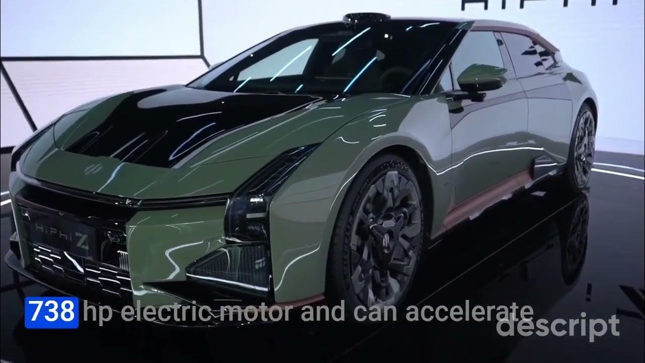 HIPHI X and HIPHI Z GT Electric Cars comes from future Available on Sale 2023 - YouTube