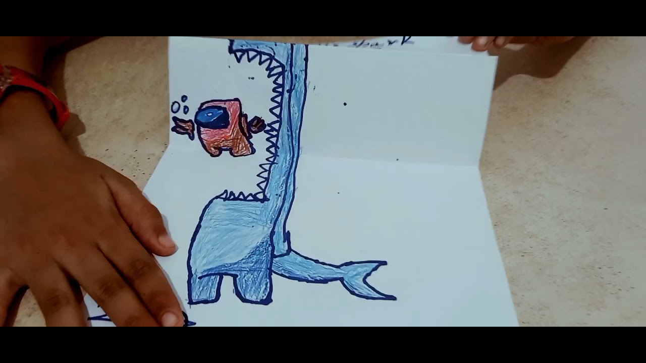 surprise folder/amount us /godzilla/pikachu/shark surprise folder #kids ...