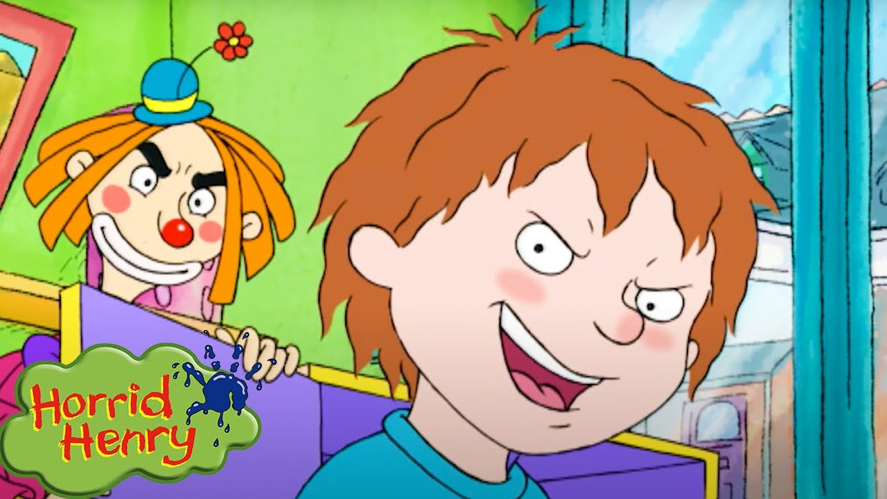 The clown's assistant | Horrid Henry | Cartoons for Children - YouTube
