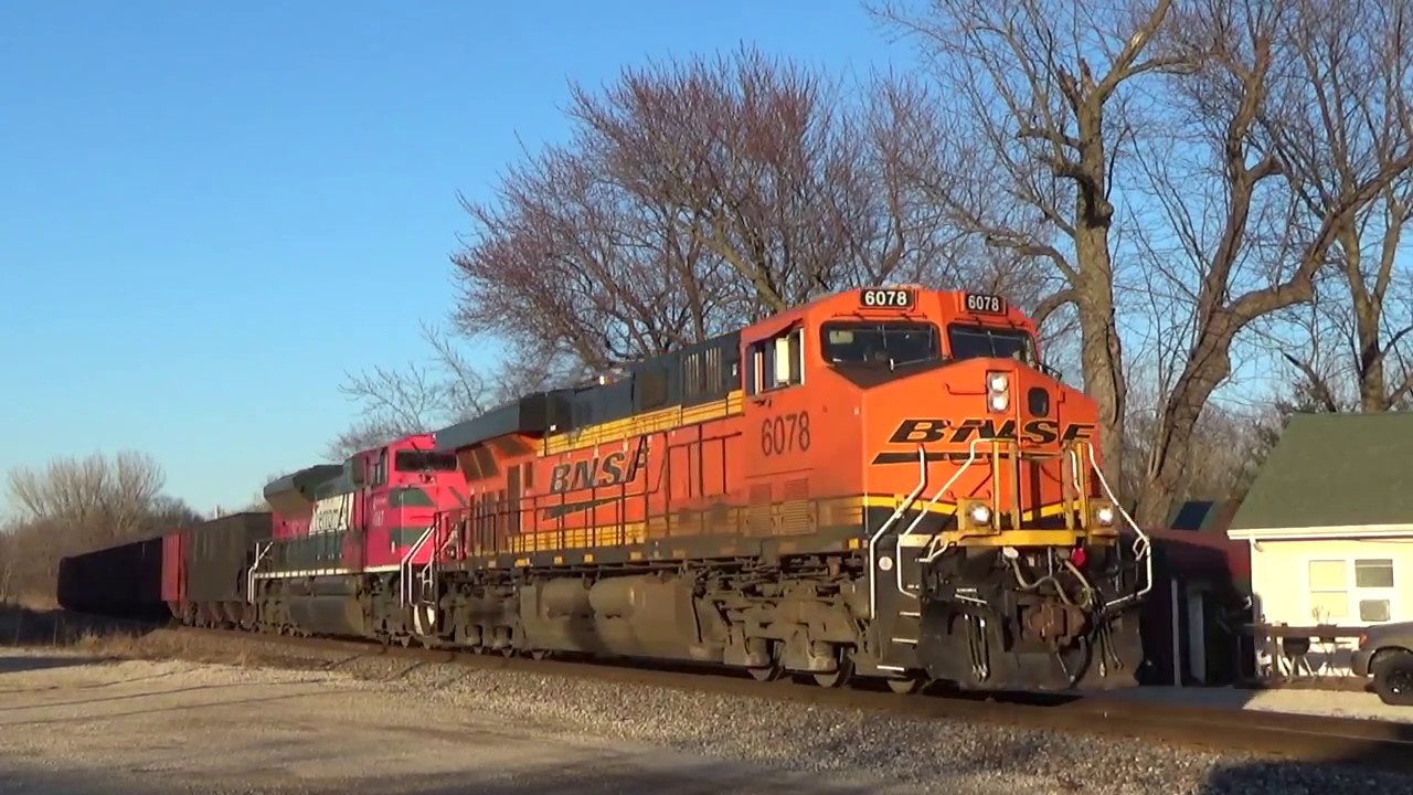 BNSF 6078 East with 2 Ferromex SD70ACes! Hillsdale and Colona, IL - YouTube