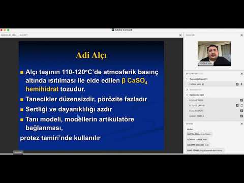 Maddeler Bilgisi Diş Hekimliğinde Alçı