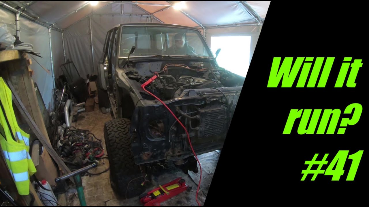 Engine first start #41 | Nissan Patrol Y60 restoration - YouTube