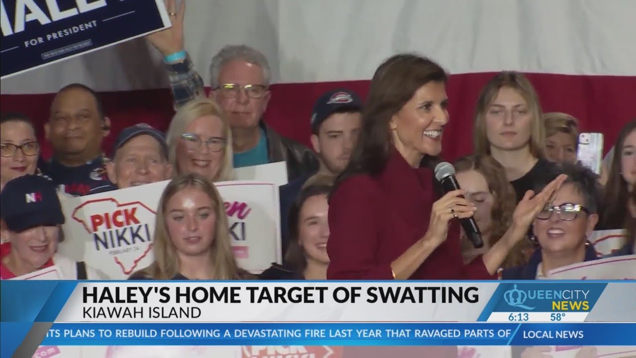 Nikki Haley, a victim of “swatting” attempts, says CCSO - YouTube