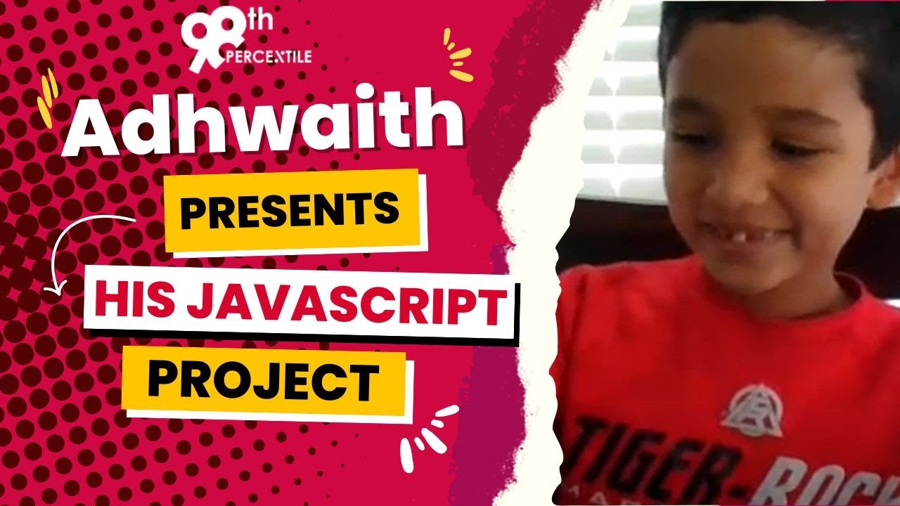 Coding With 98thPercentile| Adhwaith, Showcases His JavaScript Project - YouTube