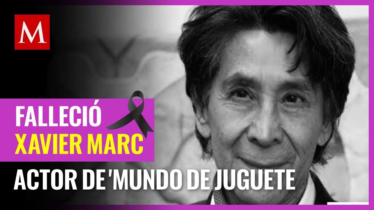 Murió Xavier Marc, actor de 'Mundo de juguete', a los 74 años - YouTube