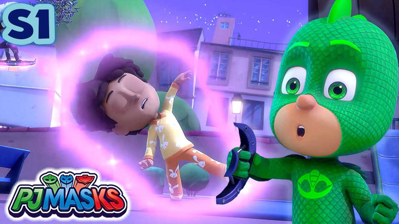 Gekko and the Snore-A-Saurus | PJ Masks S1 E18 | Cartoon for kids - YouTube