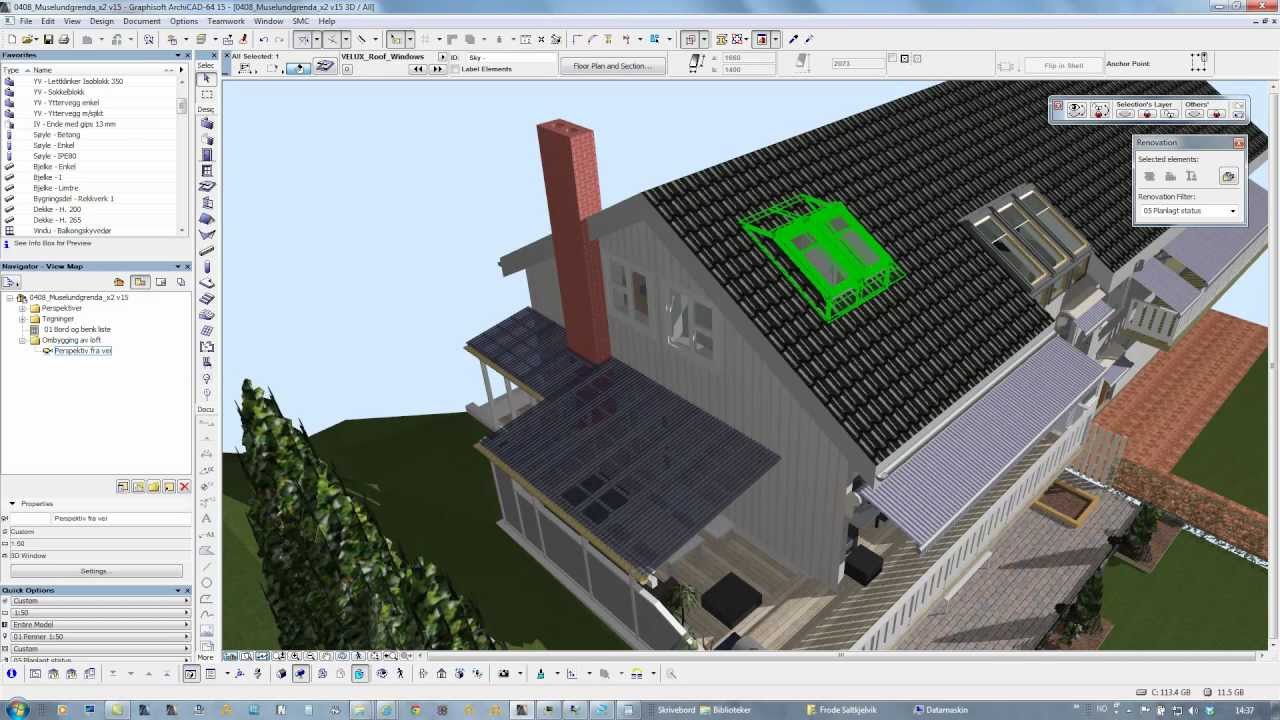 BIM med ArchiCAD: BIM-objekter fra Velux - YouTube