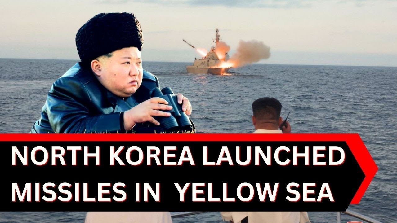 🚀 North Korea's Strategic Cruise Missile Launch - A Counterattack Drill ...
