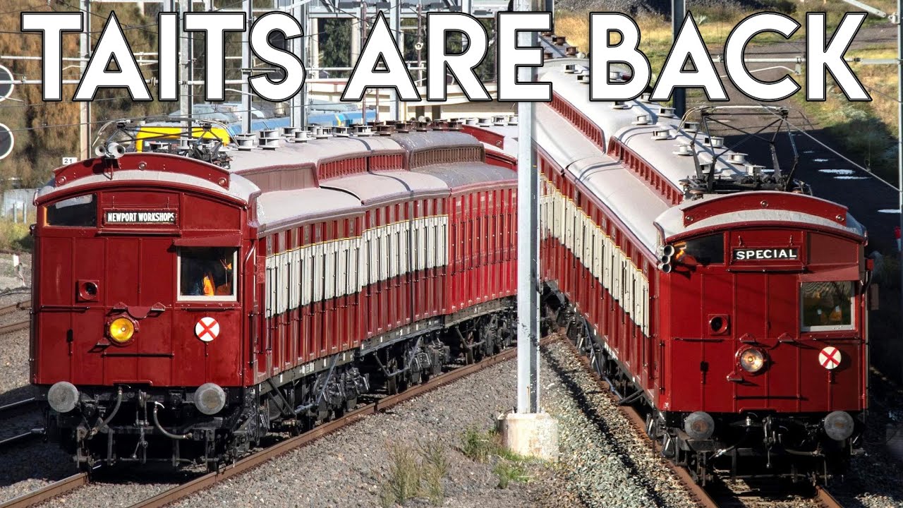 Melbourne's Red Rattlers RETURN to the Mainline! | Steamrail Victoria's ...