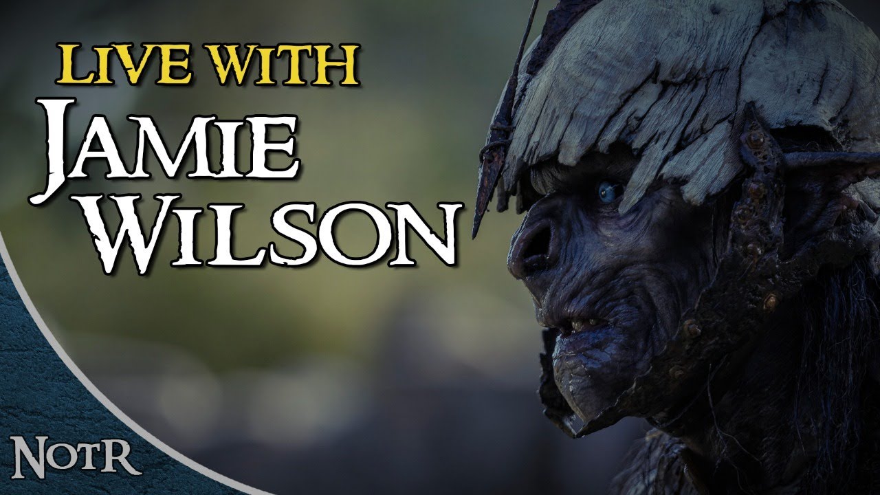 LIVE with Jamie Wilson, Head of Prosthetics on The Rings of Power - YouTube