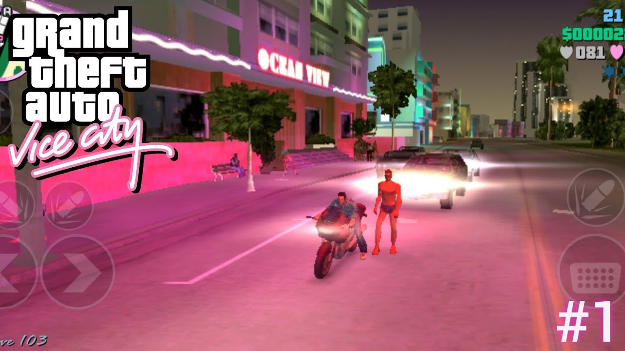 Gta vice city first mission #1 - YouTube