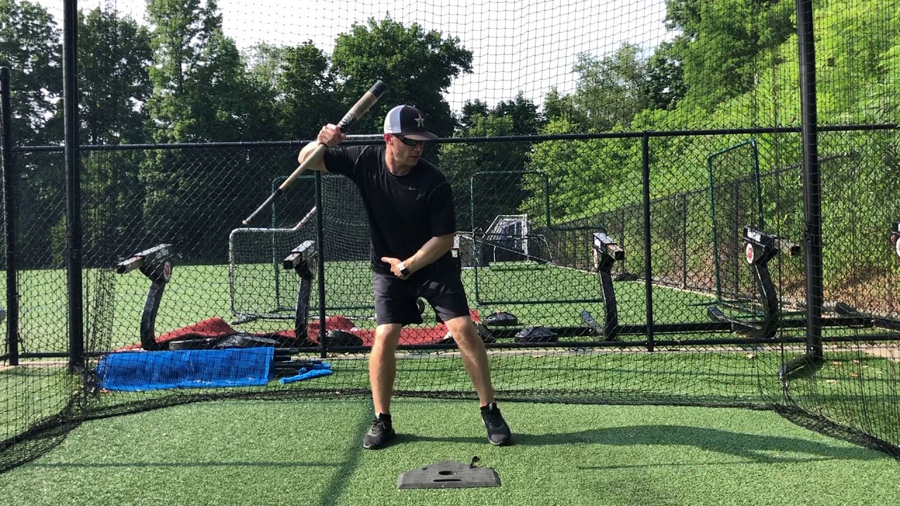 How to "Stay Back" in the Baseball Swing - YouTube