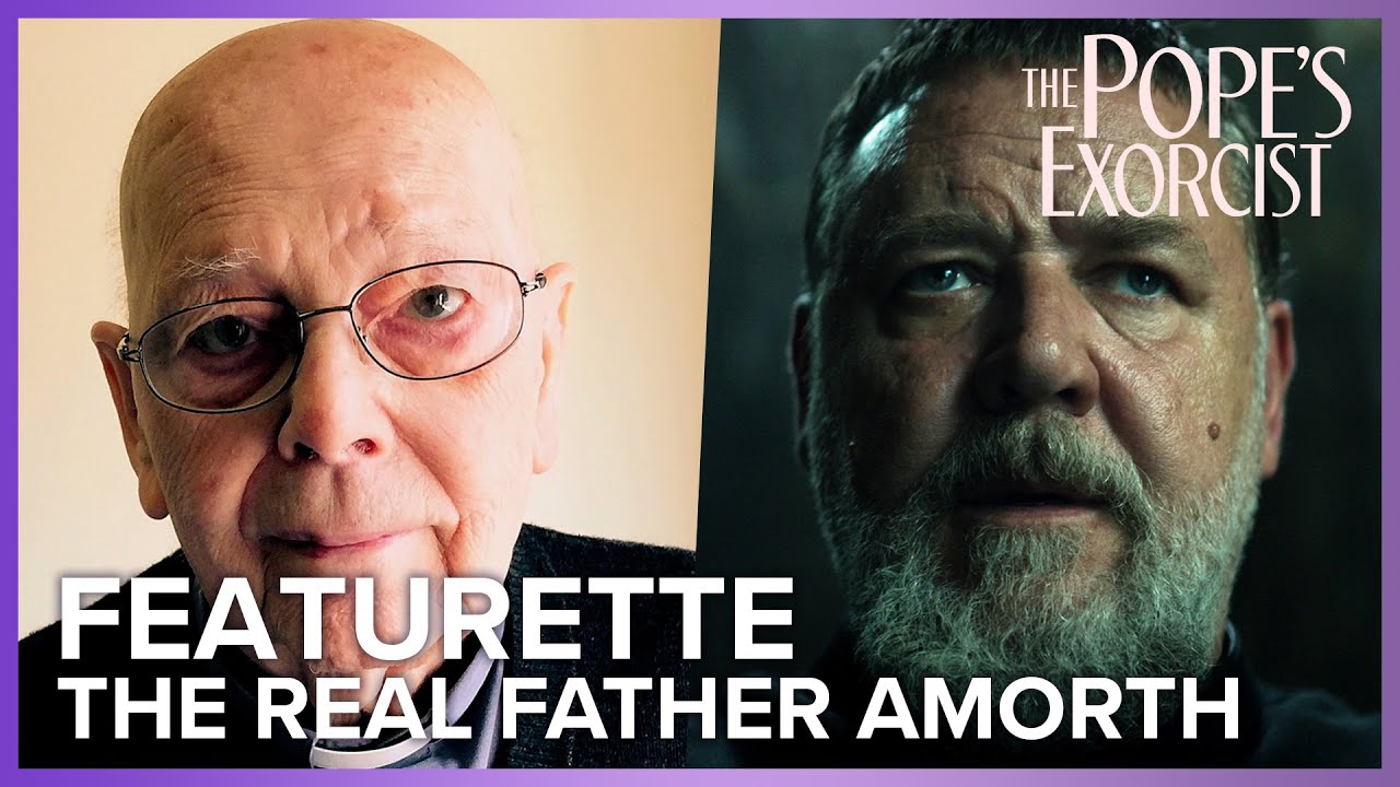 The Real Father Amorth | The Pope's Exorcist Featurette - YouTube