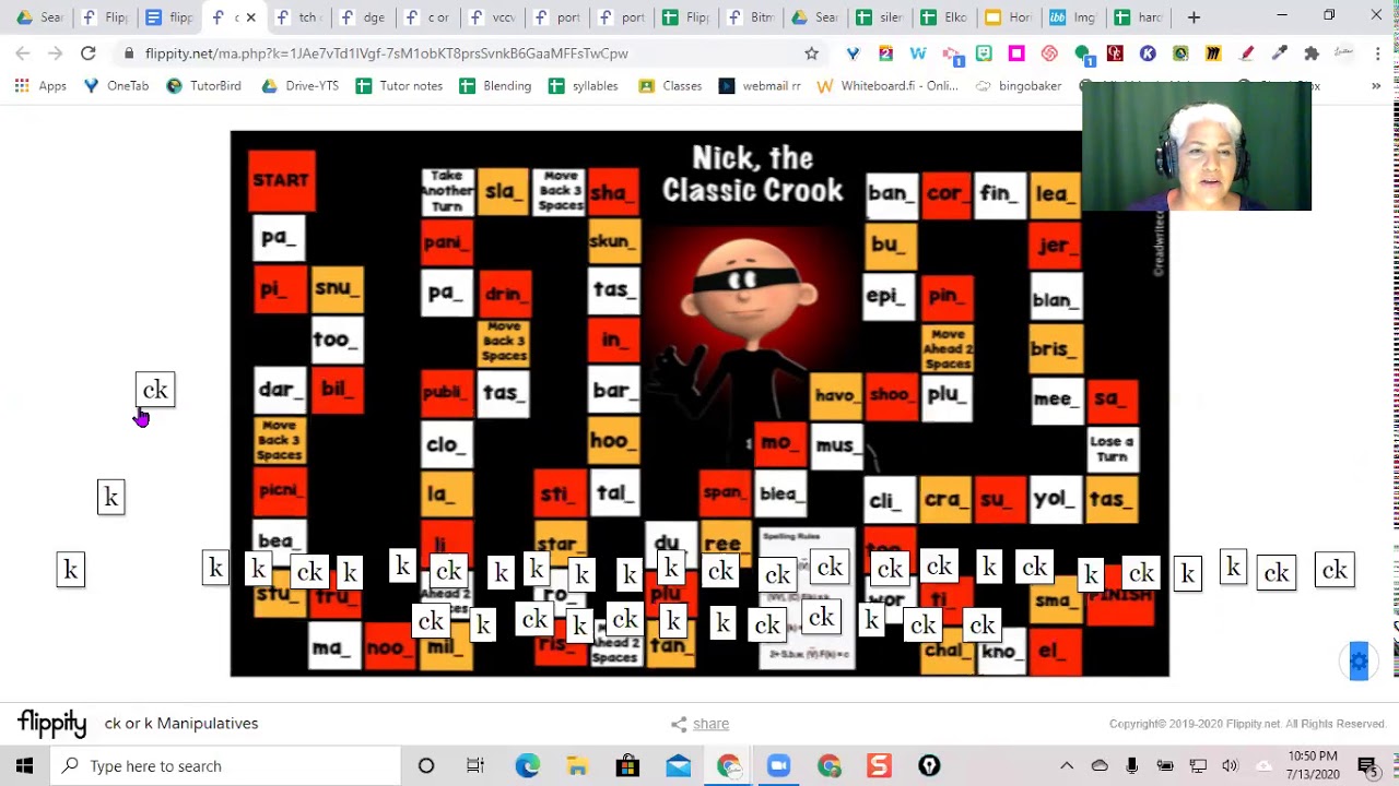 Flippity.net manipulatives for OG lessons - YouTube