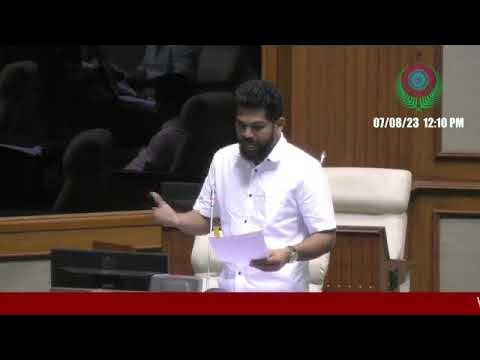 RGP MLA Viresh Borkar discussion on starred question LAQ 3A - YouTube