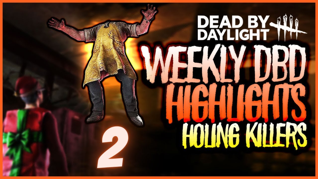 WEEKLY DBD HIGHLIGHTS #2 | MAKING KILLERS FALL DOWN HOLES #DBD, #FUNNYMOMENTS - YouTube
