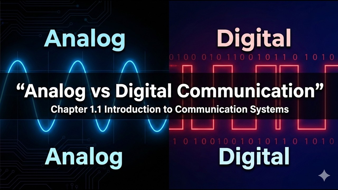 1.1 Analog and Digital Communication System | Communication System IOE ...