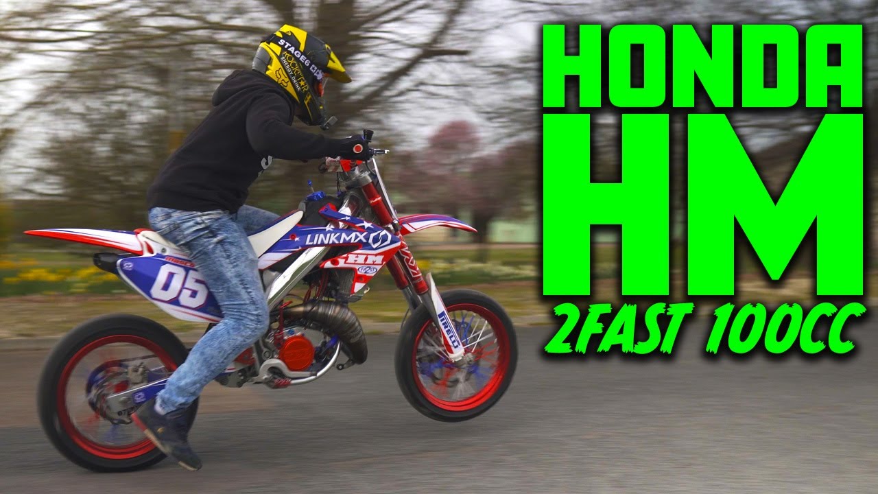 HONDA HM MADE IN USA EN 100CC 2FAST 😈💚 Feat @Masco. J'essaye ta brêle ...