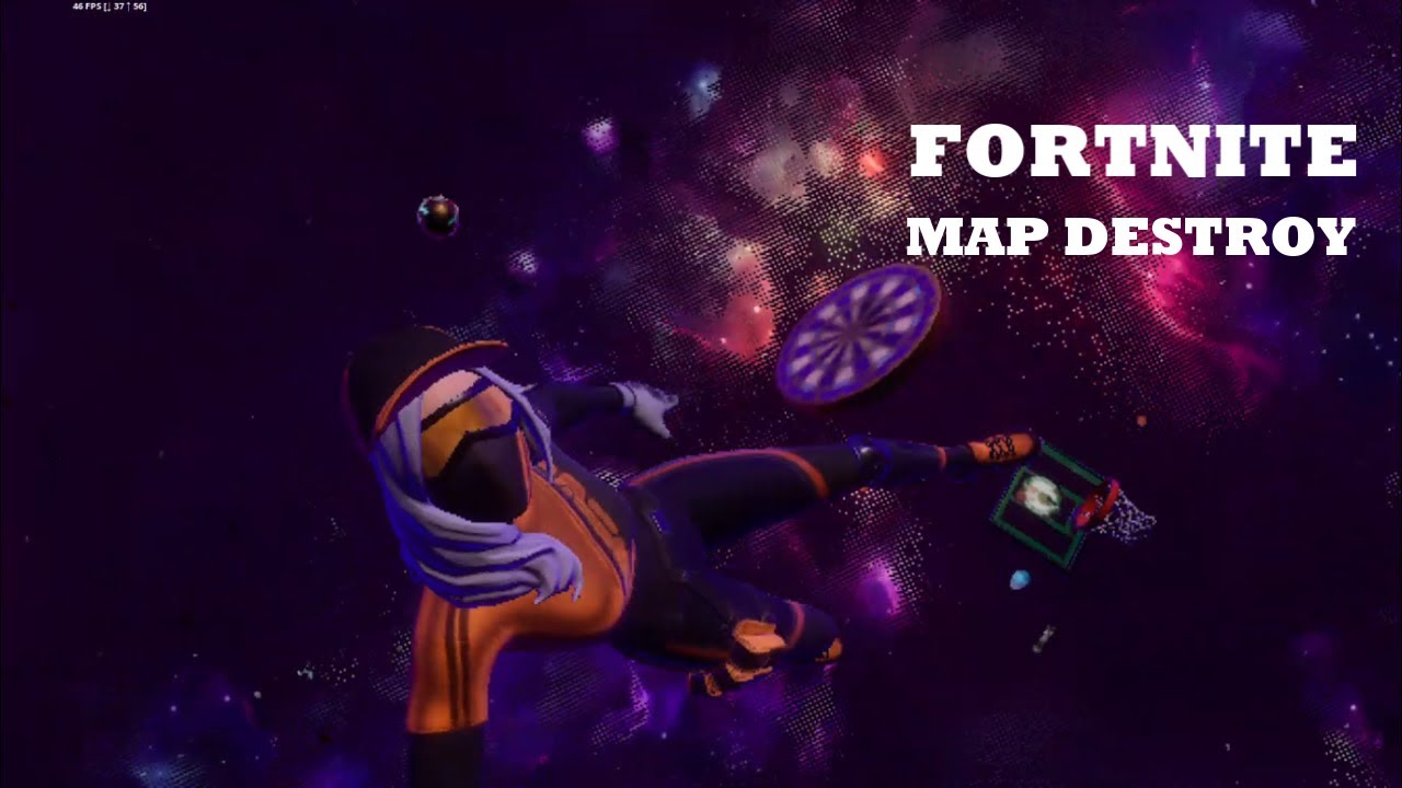 Fortnite season 4 map destroy :( - YouTube