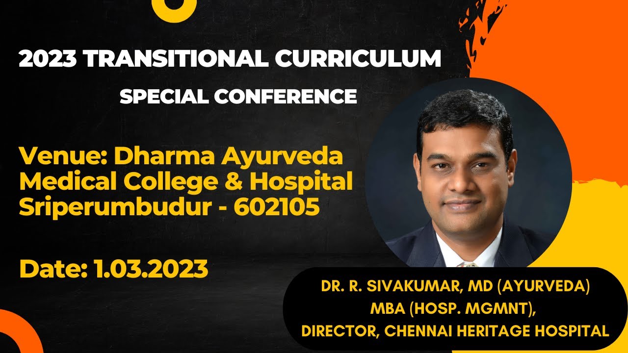 Transitional curriculum Program 2023 for 1 Prof BAMS by NCISM - Dr.R ...
