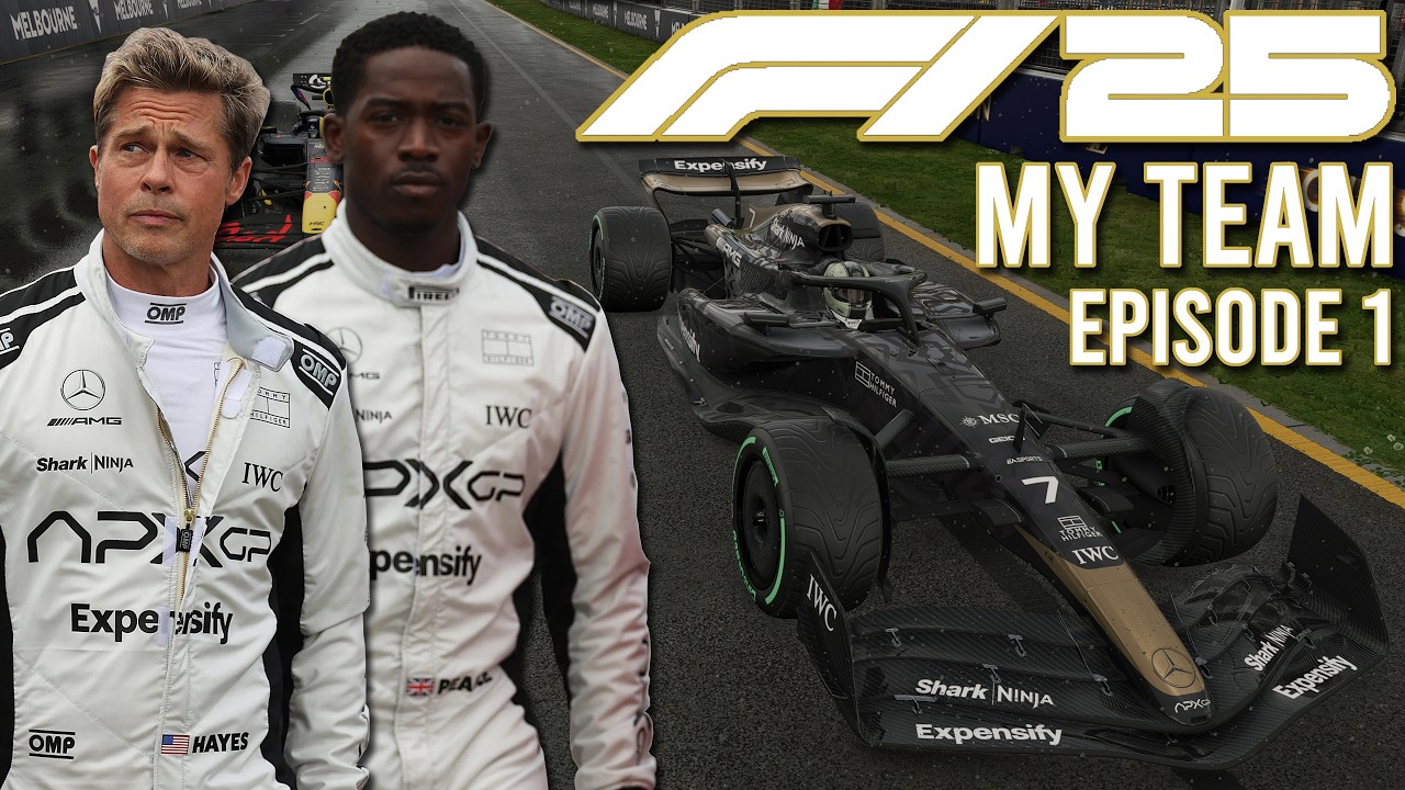 F1 25 APXGP MY TEAM CAREER | EPISODE 1 | THE FIRST RACE - YouTube