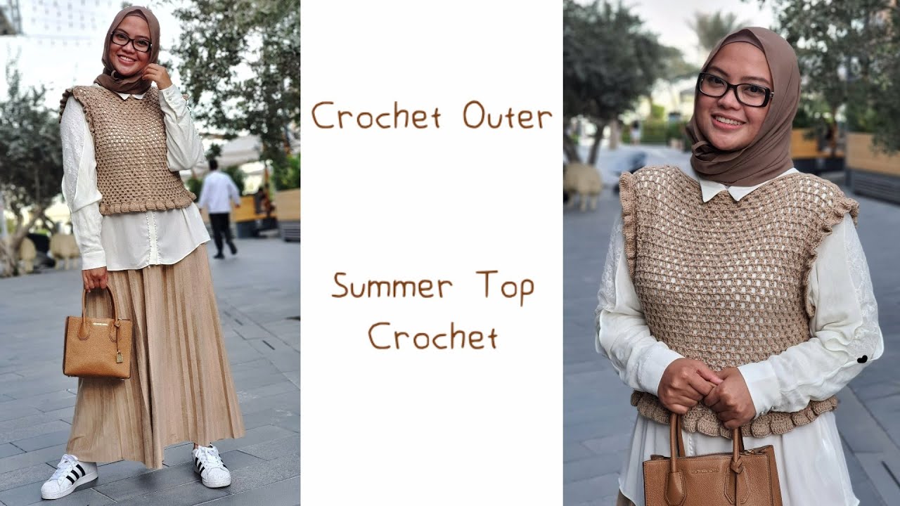 Crochet outer | summer top crochet - YouTube