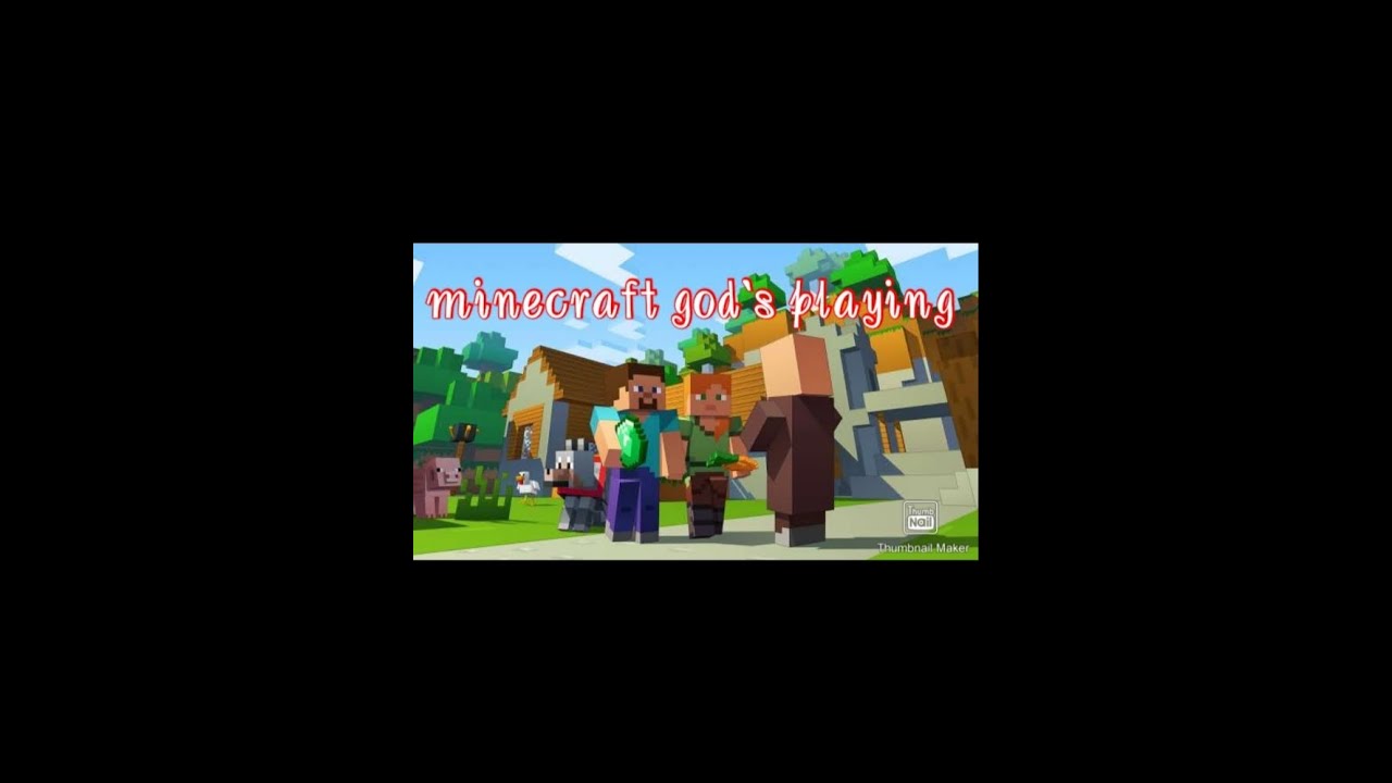 Minecraft God player - YouTube
