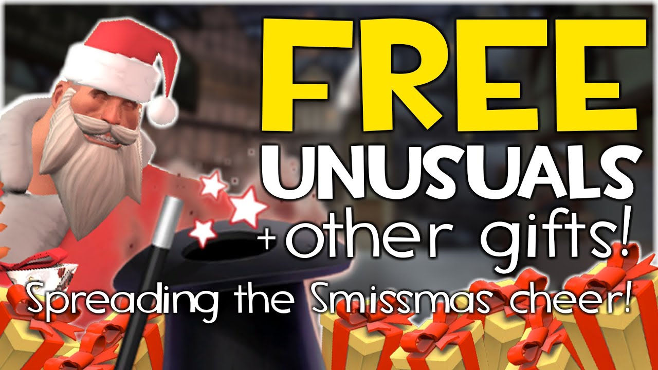Giving FREE Gifts To Players in TF2! - YouTube