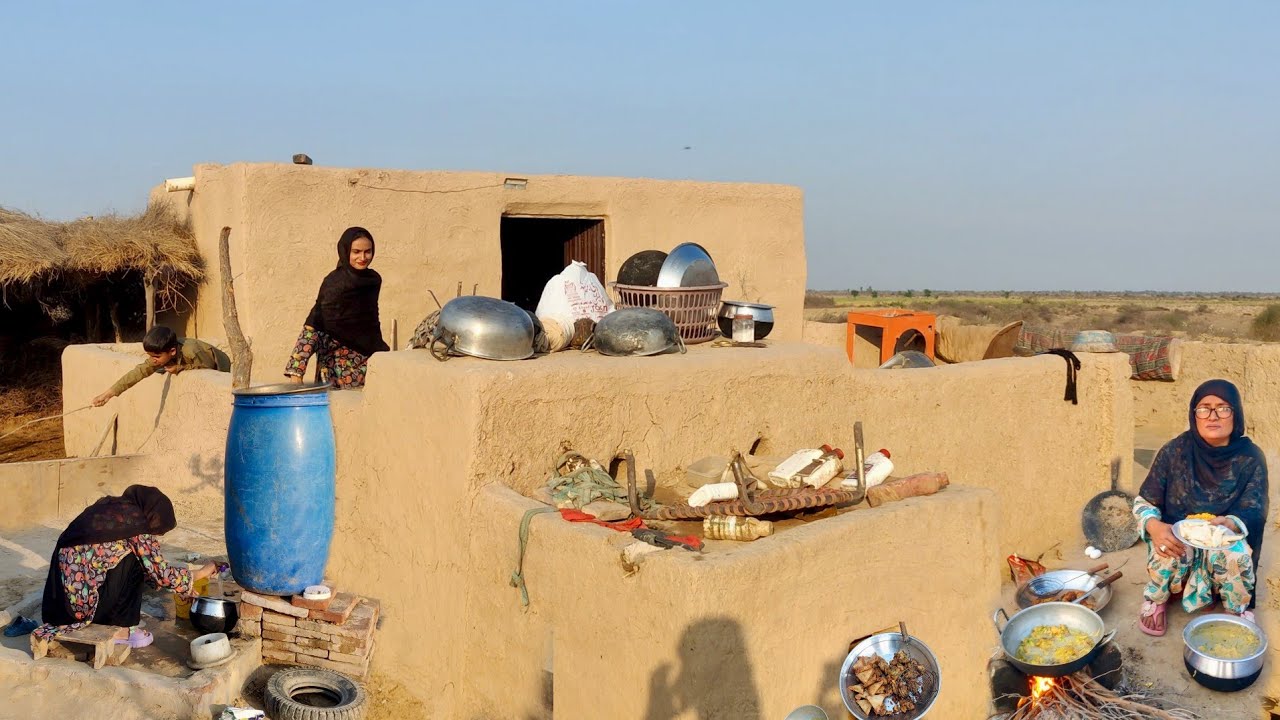 Very beauty women village life Pakistan |Desert women traditional ...